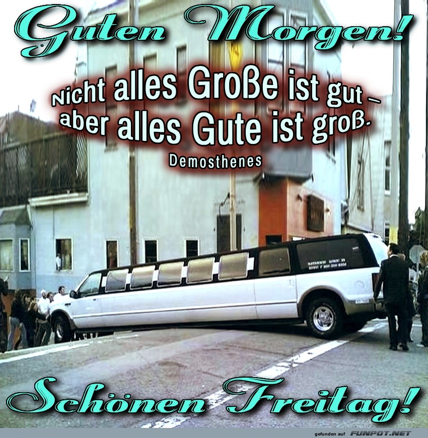 witziges Bild 'Freitag' - tausende Bilder auf FUNPOT